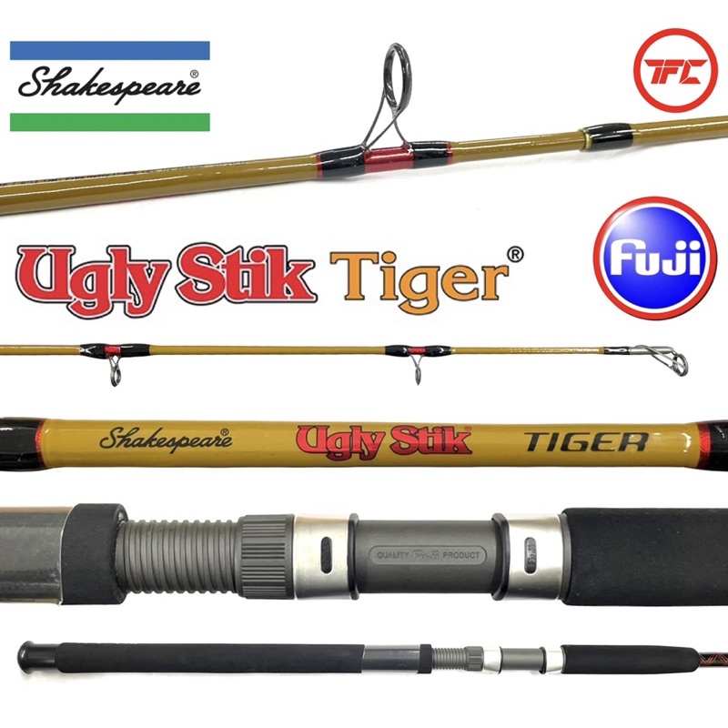 Shakespeare Ugly Stik Tiger Heavy Spinning Rod | Shopee Malaysia