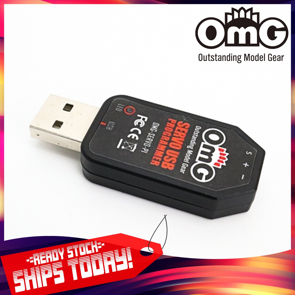 OMG Servo USB Programmer OMG-SERVO-P1 CM09S Program | Shopee Malaysia