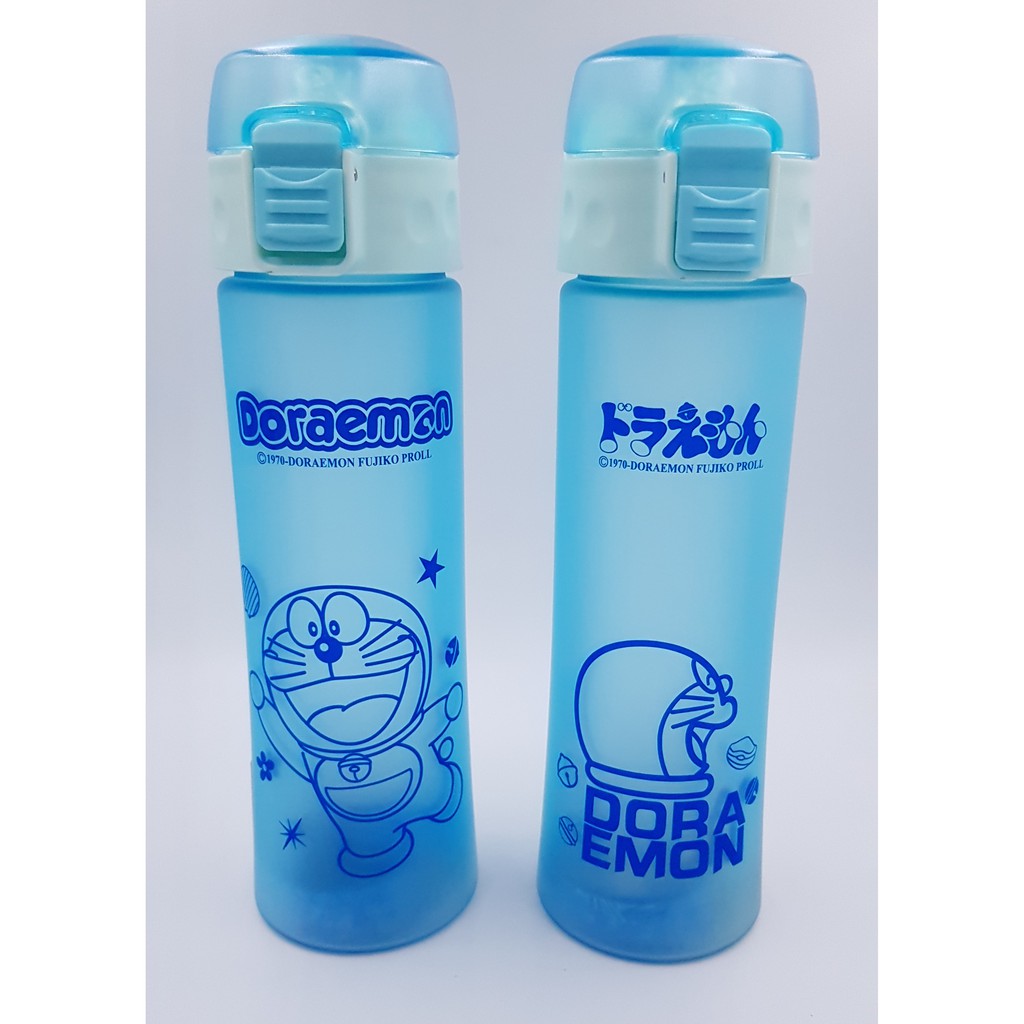 DORAEMON WATER BOTTLE WITH STRAW 400ML FROSTED DESIGN | Shopee Malaysia