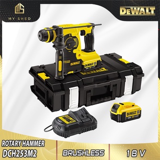 DEWALT DCH253M2-GB 18V Li-ion 3 Mode Cordless Rotary Hammer Drill (24mm ...