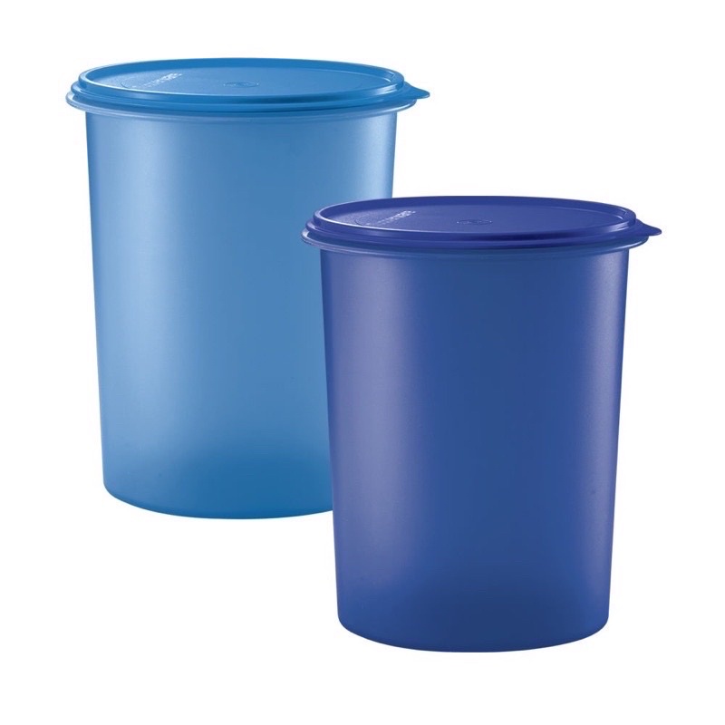 Tupperware Royale Blue Tall Canister 10L | Shopee Malaysia
