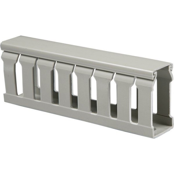 Salzer PVC Cable & Wire Ducts / PVC Open Slot Trunking | Shopee Malaysia