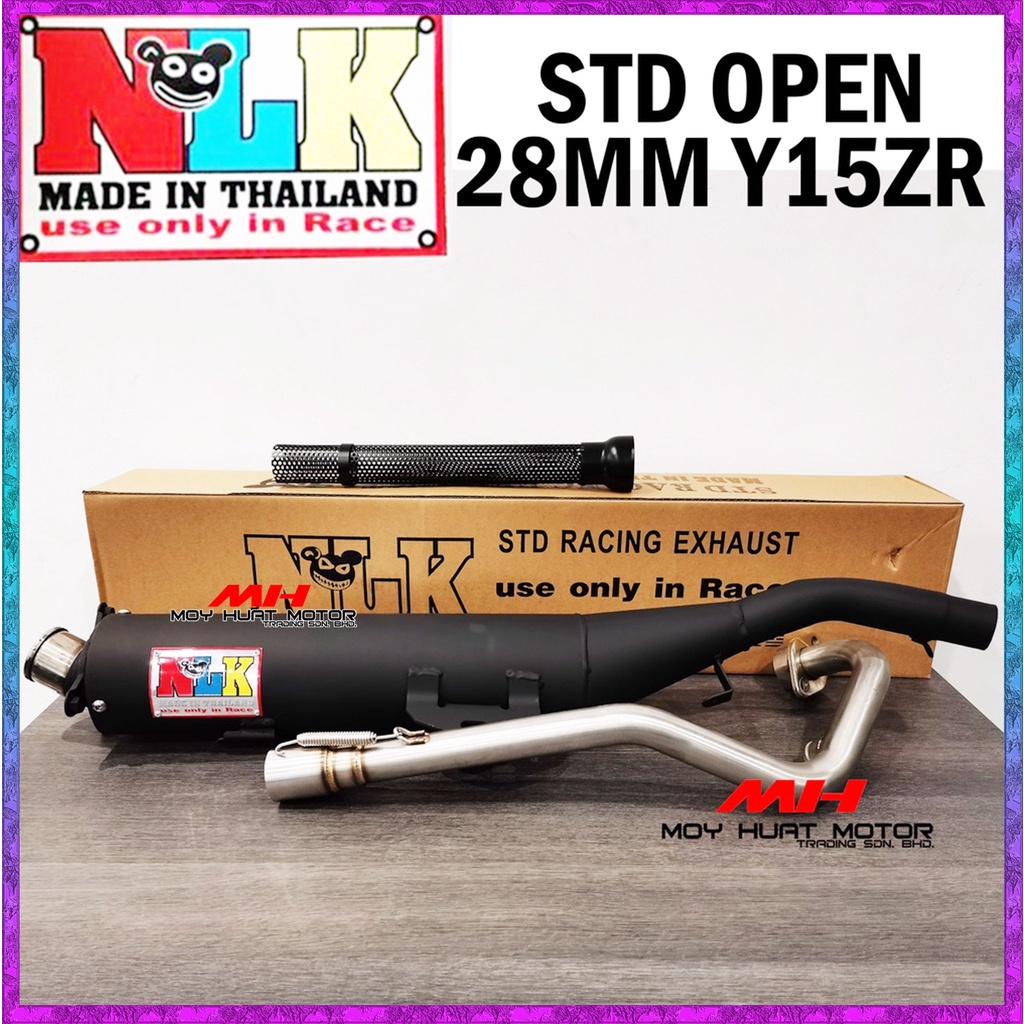 Y15ZR 28MM 32MM NLK Ekzos EXHAUST STANDARD OPEN STD OPEN / YAMAHA Y15 ...