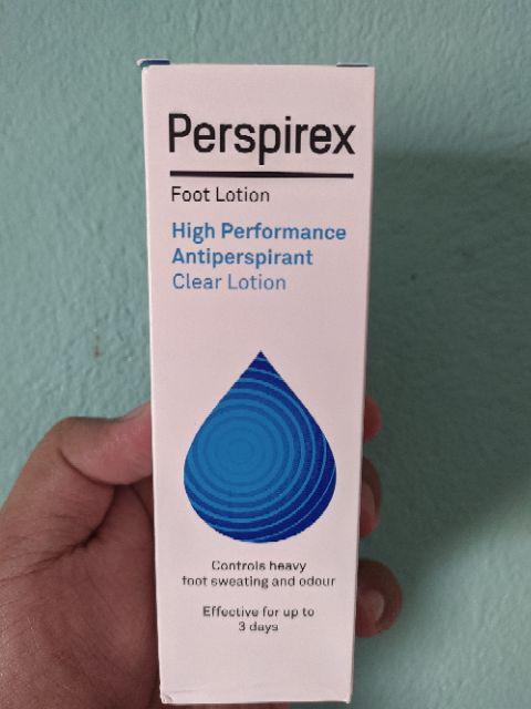 Perspirex Antiperspirant Foot and Hand Lotion 100ml | Shopee Malaysia