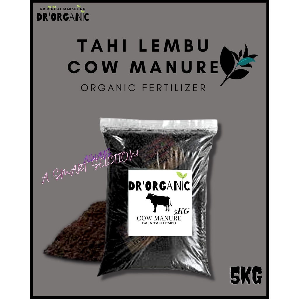 5KG Baja Organik Tahi Lembu Baja |Organic Cow Dung Manure 5KG 👉 🌴🍎🫑🌶 ...