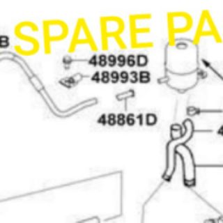 ORIGINAL POWER STEERING TANK HOSE PROTON GEN2 PERSONA EXORA PW822565 ...