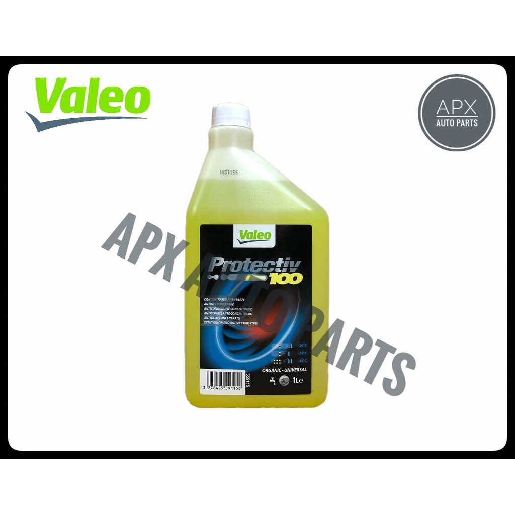 Radiator Long Life Coolant Valeo Protectiv 100 [Light Green] 1 Litter ...