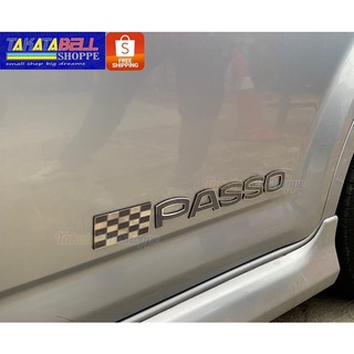 Emblem side passo [Ready stock]/emblem pintu passo/passo racy/passo ...