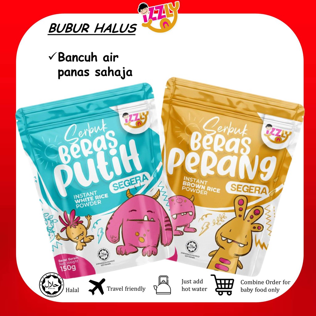 Izzly Bubur Baby / Instant Porridge / Instant Bubur - Izliyah Kitchen ...