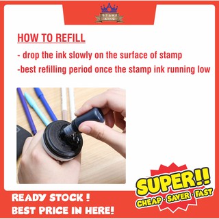 Rubber Stamp Chop self ink stamp stamps colop Flash Stamp Round Chop ...