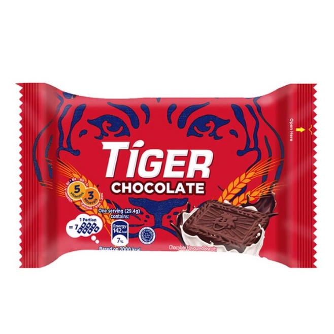 Tiger Chocolate Mid Pack [144.4g x 1] | Shopee Malaysia