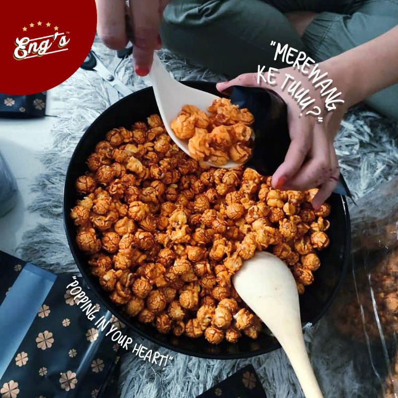 [SNEK MANIS] Eng's Caramel Popcorn (BUY 2, FREE FACEMASK) | Shopee Malaysia