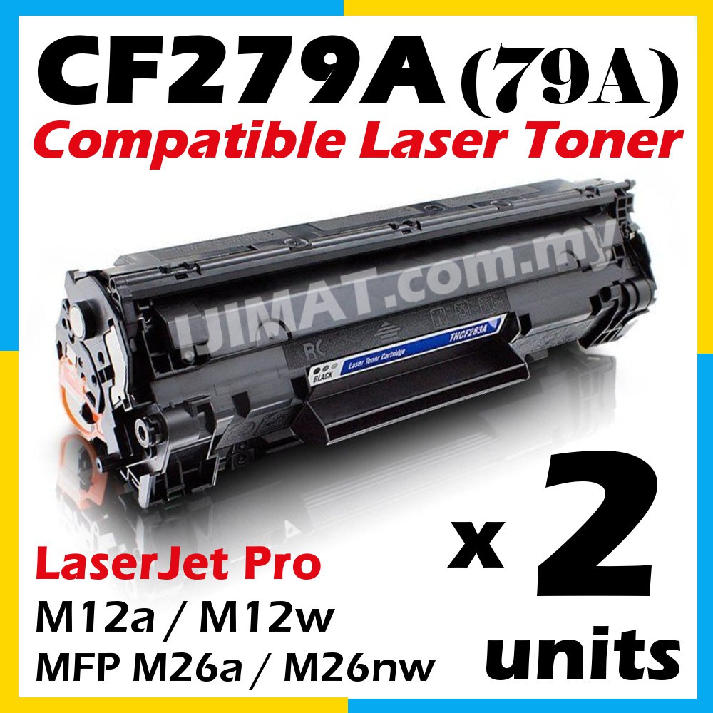 2x CF279A 79A CF 279A CF279X 279X Compatible Toner Cartridge For HP Pro ...