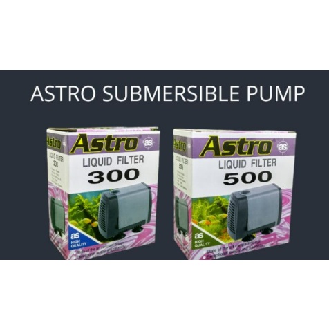 Astro Power Liquid Filter Submersible AS 300 500 1000 Akuarium Pump ...