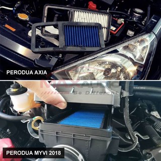 Car Air Filter PERODUA VIVA WORKS ENGINEERING Performance Engine Fuel ...