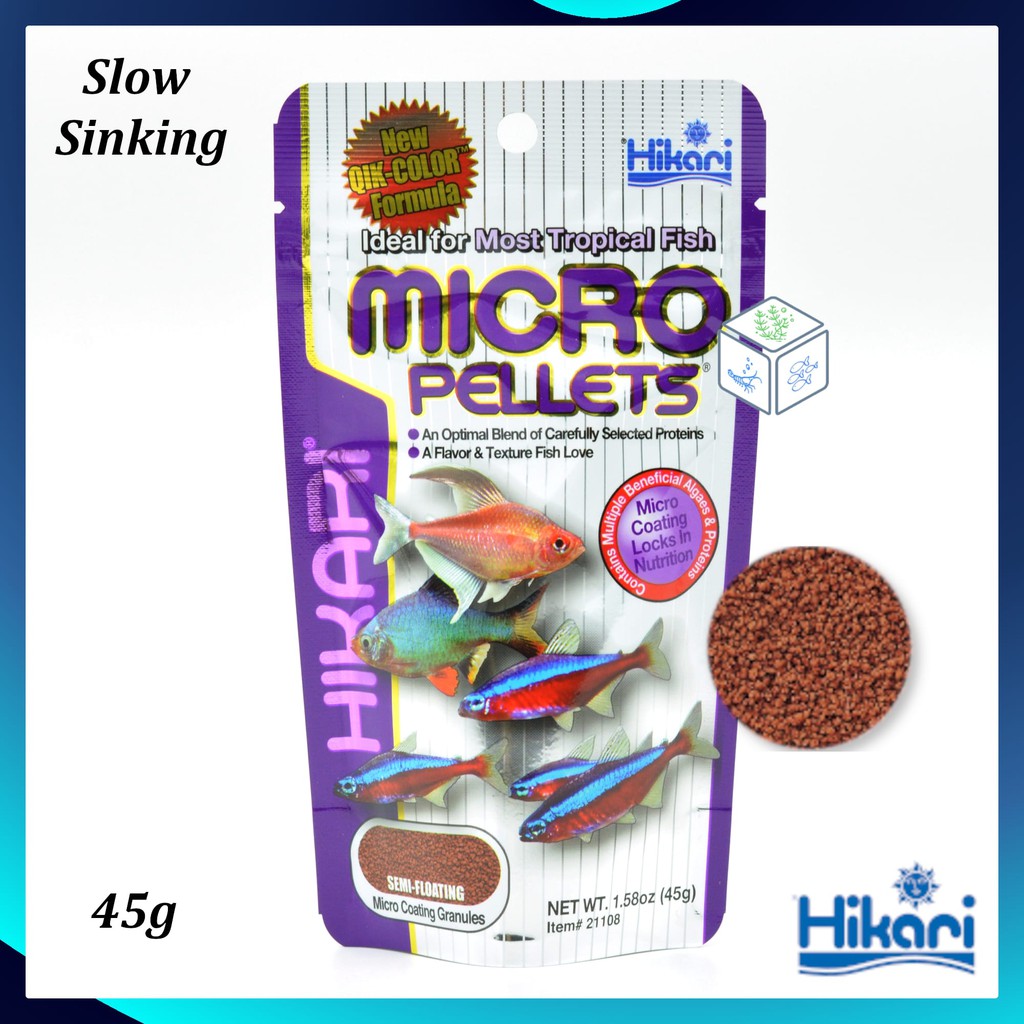 Hikari Micro Pellets 45g Tropical Fish Food | Shopee Malaysia