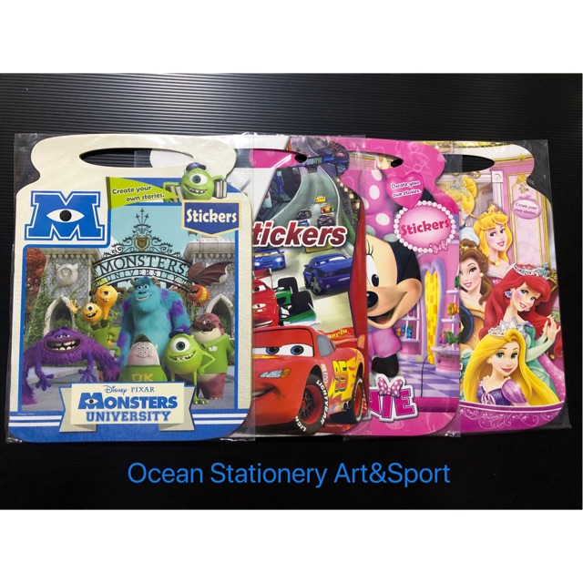 DisneyCartoon Sticker Book | Shopee Malaysia