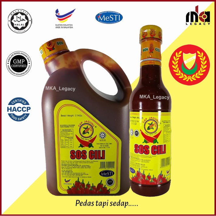 Sos Cili Cap Jagung (Pedas Tapi Sedap) - Ori Kedah | Shopee Malaysia