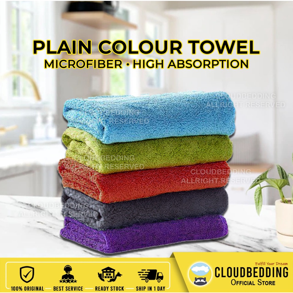 High Quality Microfiber Bath Towel Tuala Mandi Serap Air Tuala Mandi ...