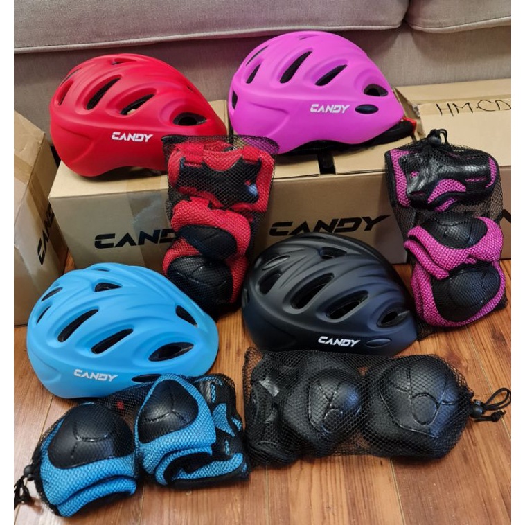 Candy Kid Helmet Children Cycling Helmet Quality | Shopee Malaysia