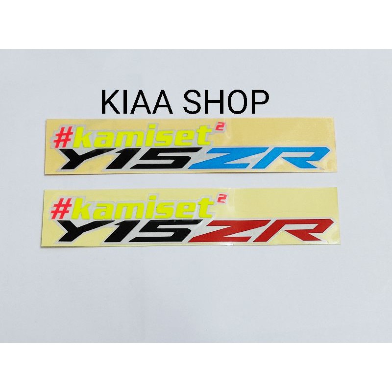 Sticker Reflect Pantul Motor Helmet #kamiset2 Y15ZR Yamaha Stiker ...