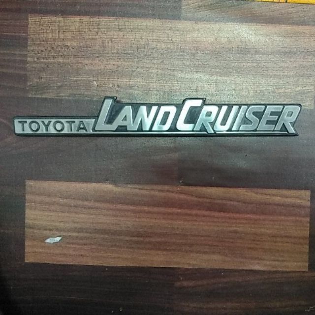 Toyota Landcruiser Genuine emblem | Shopee Malaysia