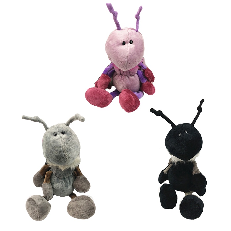 2022 Newest Soft Material 30cm Plush toy Cute Ant Plush Toy Kingdom ...