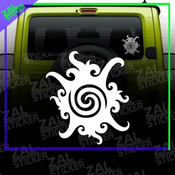 * CAR STICKER BUNGAI TERUNG TRIBAL IBAN BORNEO MYVI AXIA ALZA BEZZA ...