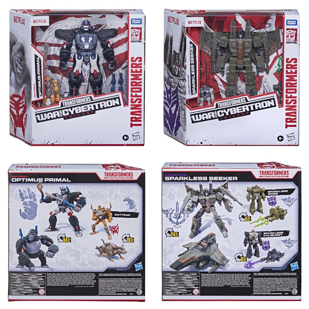 (Ready Stock) Transformers Generations WFC Trilogy - Voyager Wave 3 ...