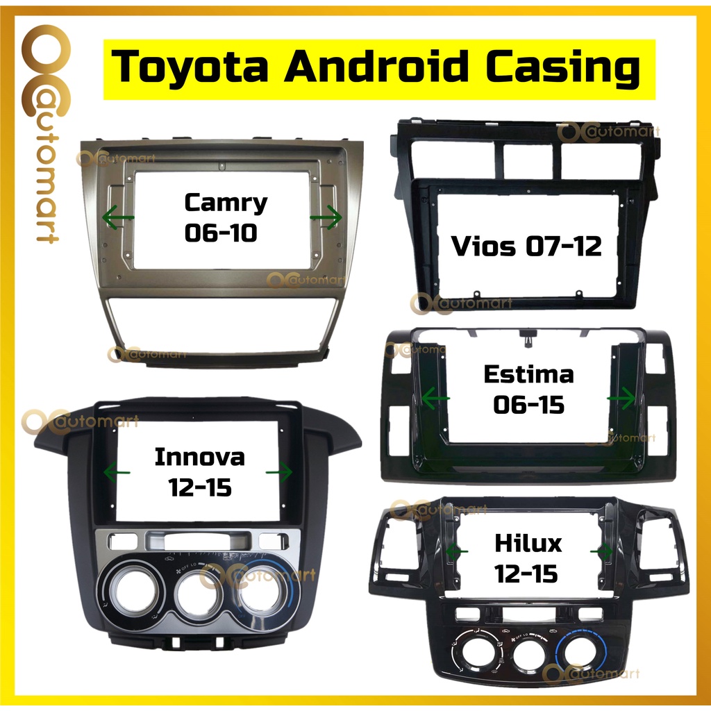 Toyota Android Casing With Plug n Play Socket For Toyota Innova Vios ...