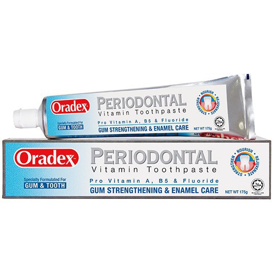 Oradex Periodontal Vitamin Toothpaste (50g / 175g) | Shopee Malaysia
