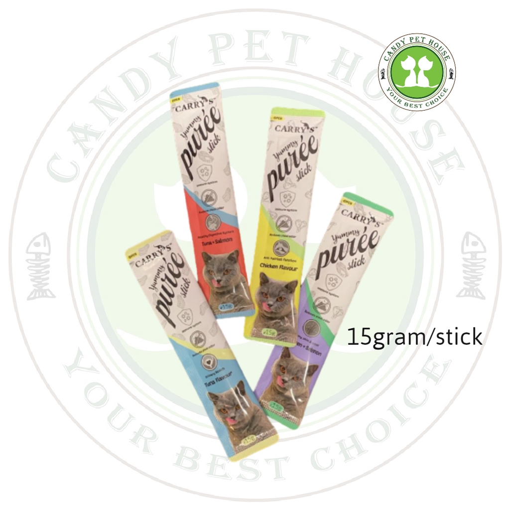 Carry’s Yummy Puree Stick for cat (15g / stick) (Loose) | Shopee Malaysia