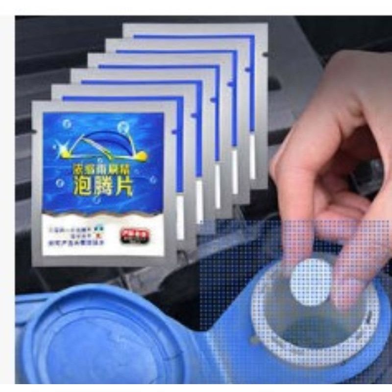 WINDSHIELD CLEANER TABLET UBAT CUCI CERMIN DEPAN BESAR PRICE FOR 1 ...