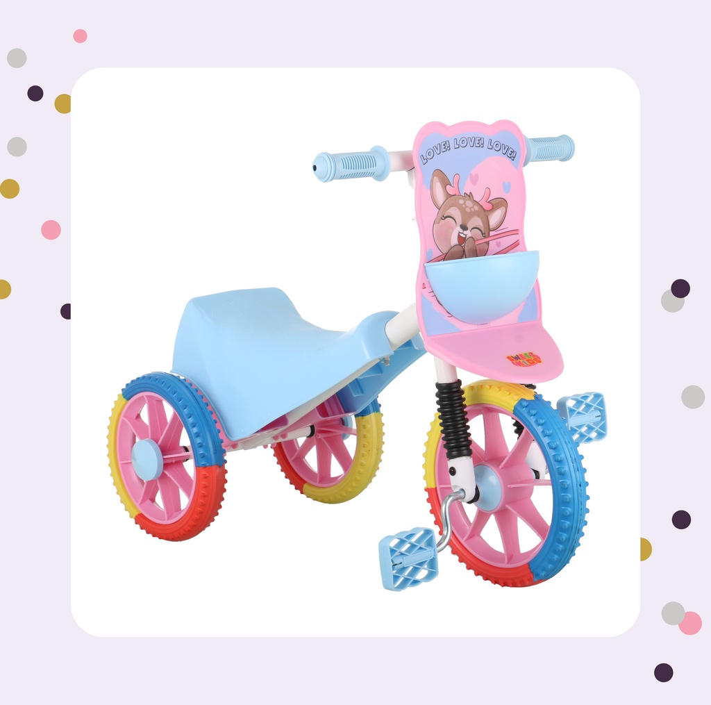 Basikal Budak Tiga Roda Unicorn Super Hero Sweet Kids 3 Wheel Tricycle ...