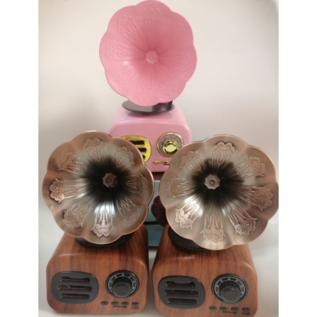 RETRO SOUND PHONOGRAPH PLAYER BLUETOOTH | Shopee Malaysia