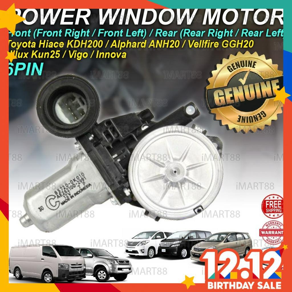 Original Toyota Hiace Vellfire Alphard Hilux Kun25 Innova Wish Land ...