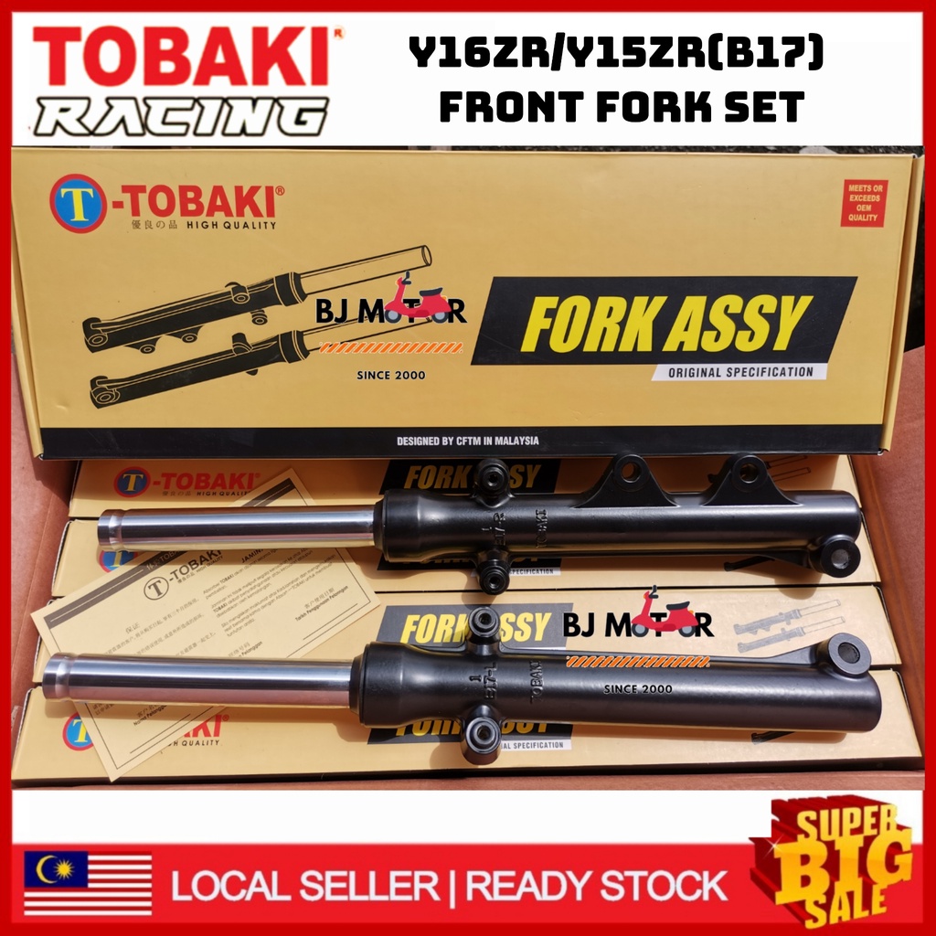 YAMAHA Y15 / Y15Z / Y15ZR / Y16 / Y16ZR (B17) TOBAKI RACING FRONT FORK ...