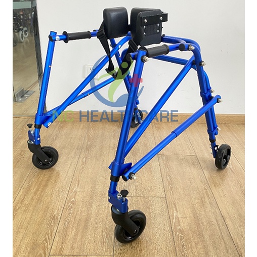 Posture Control Reverse Walker (Posterior Walker with front swivel wheels, Pelvic Stabilizer ...