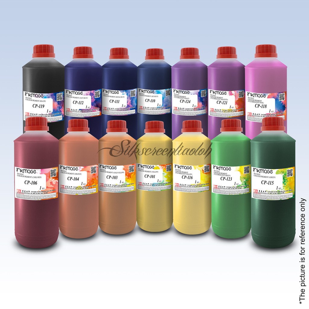 Colour Pigment / Concentrate for Screen Printing Paste / Rubber Dye ...