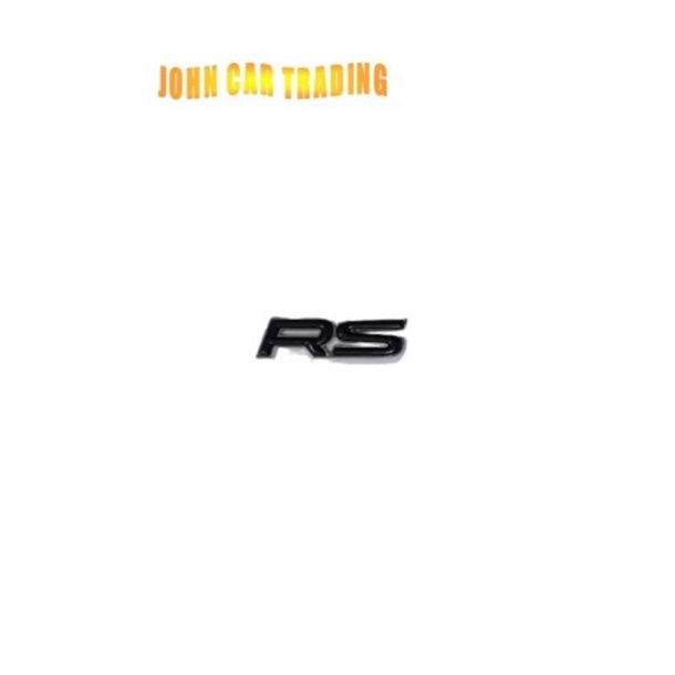 RS Emblem Logo Car Emblem Logo RS Rear Trunk Emblem Badge Sticker ...
