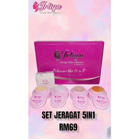SKINCARE IRLIYA SET JERAGAT ORIGINAL | Shopee Malaysia