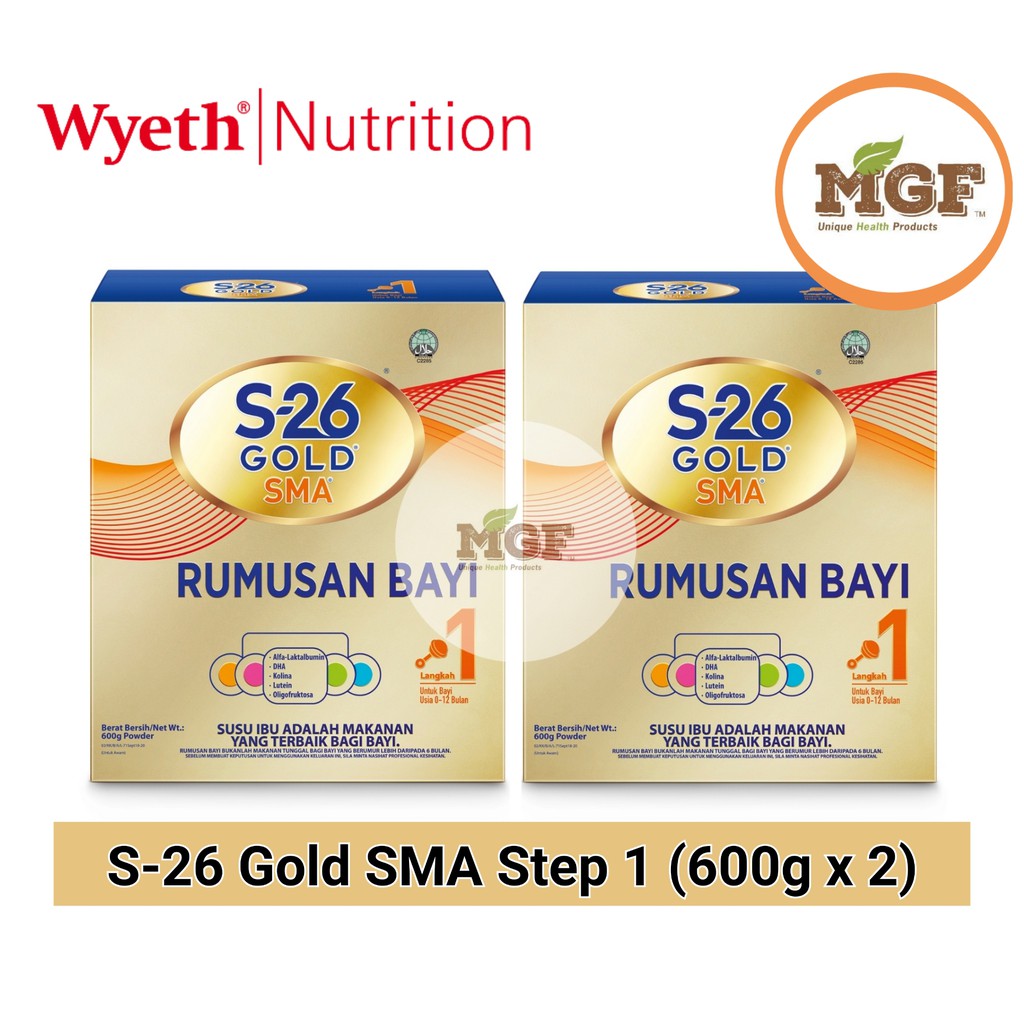 Wyeth S26 Gold SMA (600g x 2) Exp:06/2023 | Shopee Malaysia