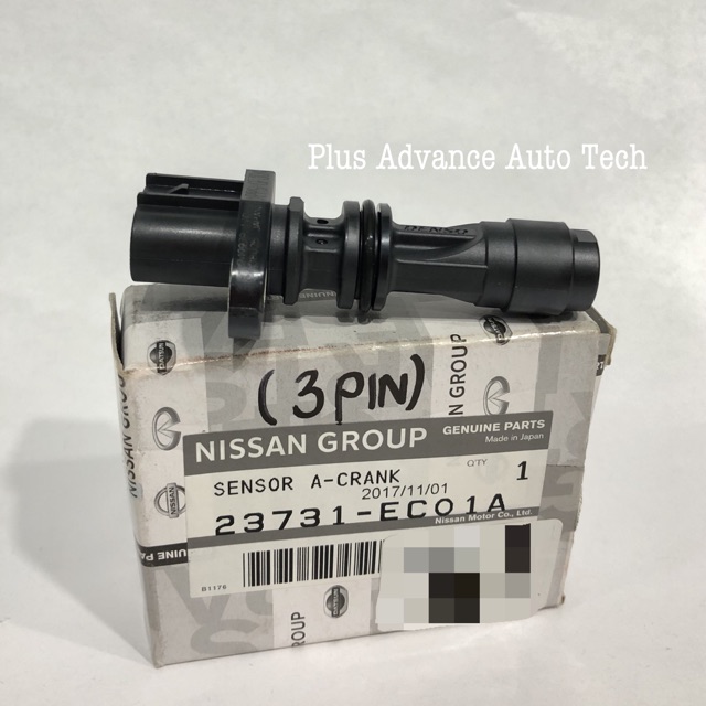 ORIGINAL NISSAN CRANKSHAFT SENSOR 3 PIN FOR NAVARA D40 YD25 (23731 ...