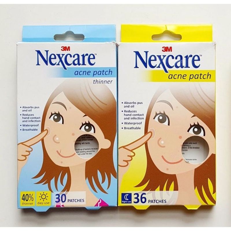 3M Nexcare Acne Patch 36's & Thinner 30s | Shopee Malaysia