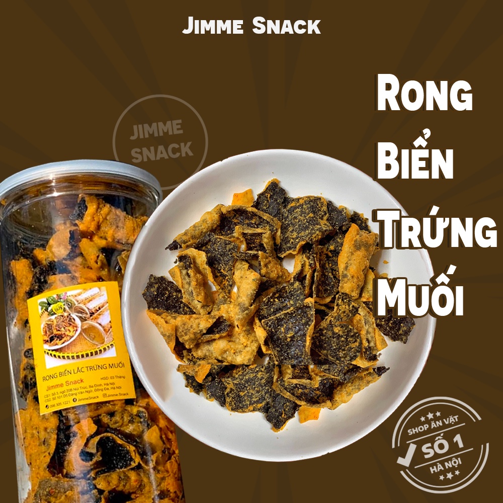 Seaweed shake Jimme snack salted egg with 250gr box soaked in fatty ...