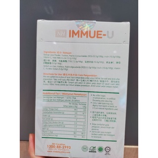 YEAR END SALE !! VITAMIN C NH IMMUE U 10g x 20 SACHETS | Shopee Malaysia