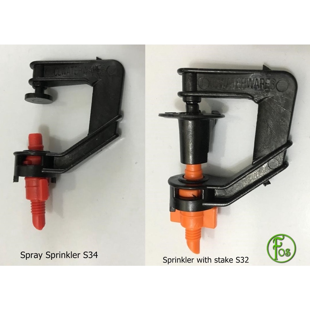 G Sprinkler, Micro Sprinkler CL33 S32, S33 & S34 (100 pcs) | Shopee ...