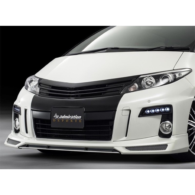Toyota estima acr50 acr55 facelift admiration front lip skirt diffuser ...