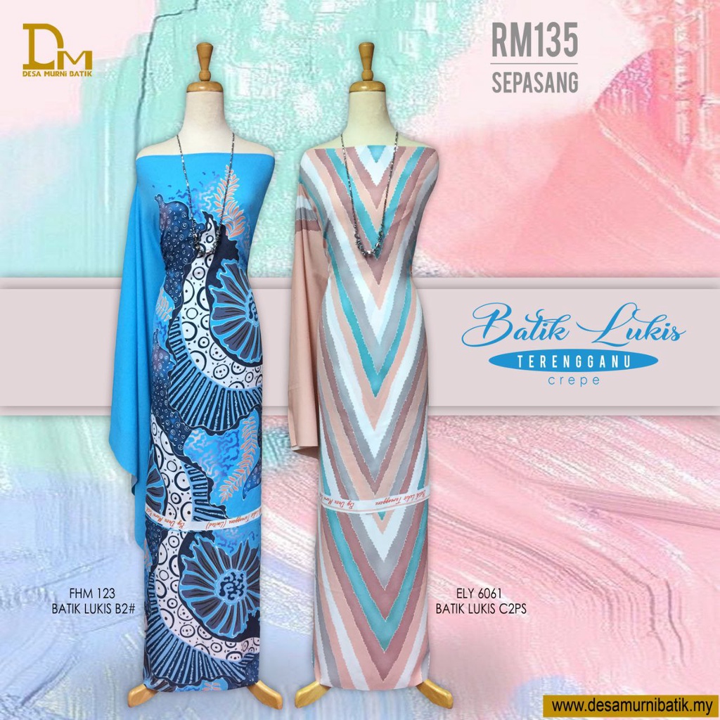 BATIK LUKIS Printing Original By DESA MURNI BATIK | Shopee Malaysia