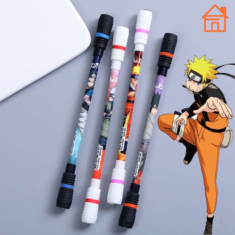 Naruto Anime Pressure Reducing Spinning Pen/ Balance Pen Rotating Pen ...